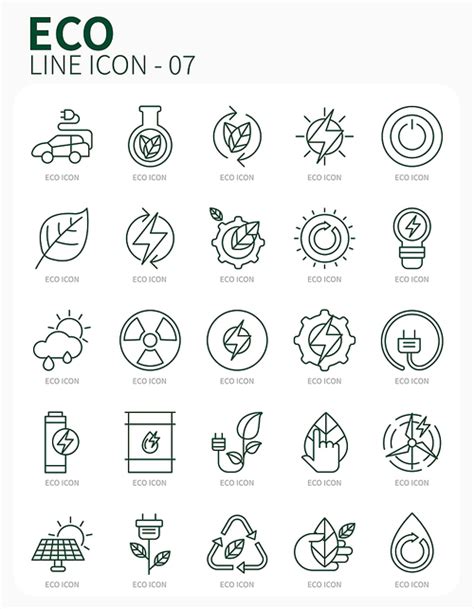 에코 라인 아이콘 유토이미지 상세페이지 베이직샵 아이콘 22284094