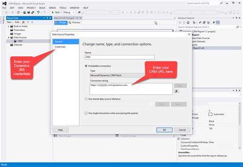 setting up your workstation to write sql server reporting services