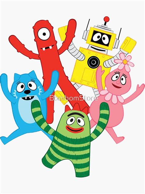 Nick Jr Sticker Pictures Yo Gabba Gabba