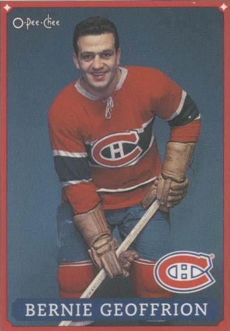 1993 O Pee Chee Montreal Canadiens Hockey Fest Bernie Geoffrion 54
