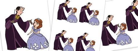 Sofia The First And Cedric Cut Outs Sofia The First And Cedric Cut Outs