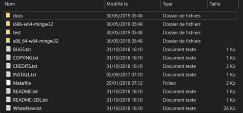 téléchargement et compilation d un projet sdl