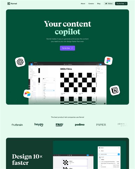 7 saas landing page examples using circular std font saas landing page