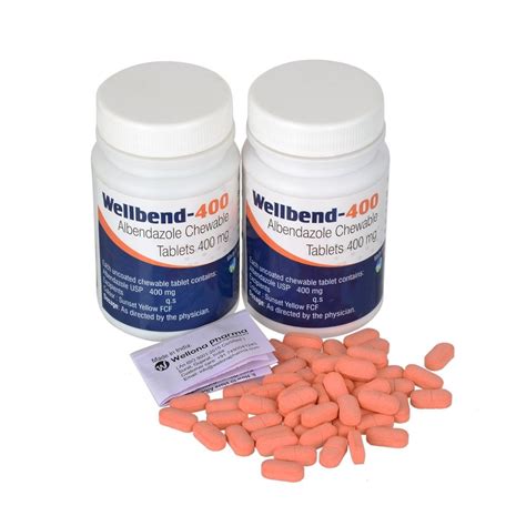 Albendazole 400mg Chewable Tablets At ₹ 45 Box Surat Id 14701736030