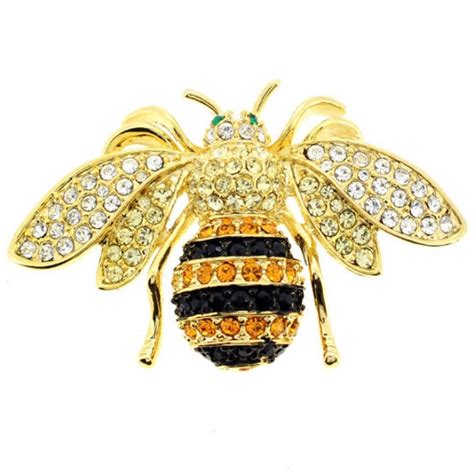 Bee Pin Brooch Etsy