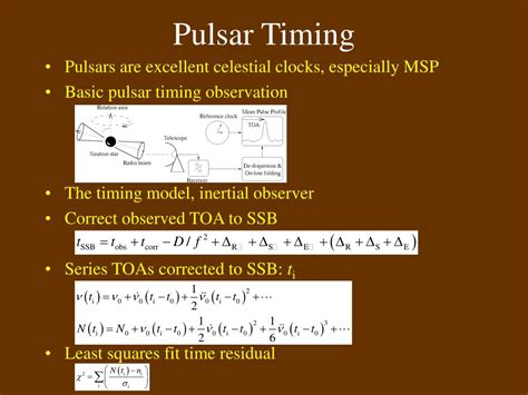 Ppt Gravitational Wave And Pulsar Timing Powerpoint Presentation
