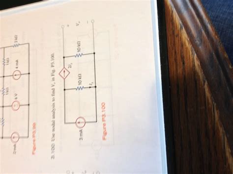 solved use nodal analysis to find v0 in fig p3 100