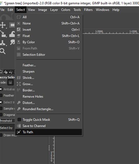 GIMP Vector Graphics Different Steps Of GIMP Vector Graphics