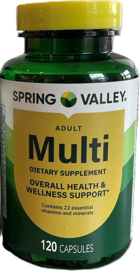 Spring Valley Adult Multivitamin Capsules 120ct 60 Day Supply