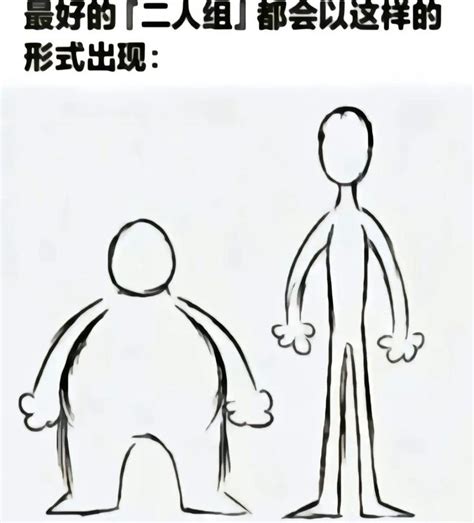 高矮胖瘦卡通简笔画照片（流行17张） 简笔画图片大全