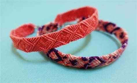 Macrame Bracelet With Diamond Motif How Did You Make This Luxe DIY