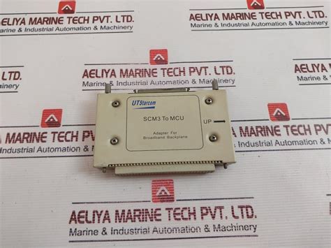 Utstarcom Scm3 To Mcu Adapter For Broadband Backplane Aeliya Marine