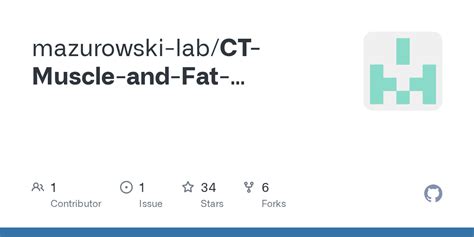 Github Mazurowski Lab Ct Muscle And Fat Segmentation