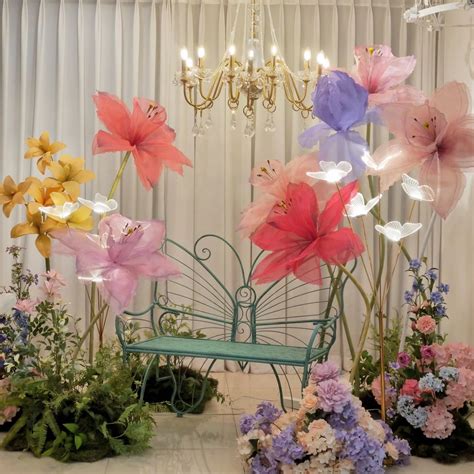 자이언트플라워 플로라이레 실크플라워 인천자이언트플라워 파티장식 웨딩포토존 스몰웨딩 셀프웨딩 꽃과 함께는 행복해💕 자이언트플라워포토존 자이언트