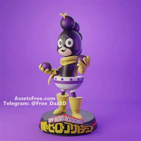Download Free High Quality Minoru Mineta My Hero Academia D Model For Printing Daz Studio
