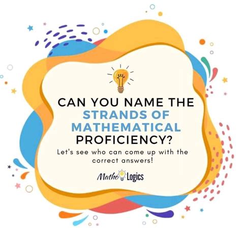 Mathologics Mathematical Proficiency Letstestourskills