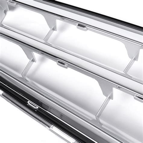 Car Chrome Silver Front Upper Grille Grill For Mercedes Benz C Class