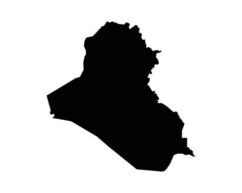 Iraq Country Map 26422861 Vector Art At Vecteezy