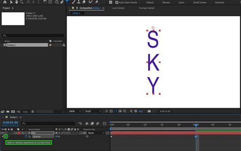 How To Make Vertical Text In After Effects Aejuice Com