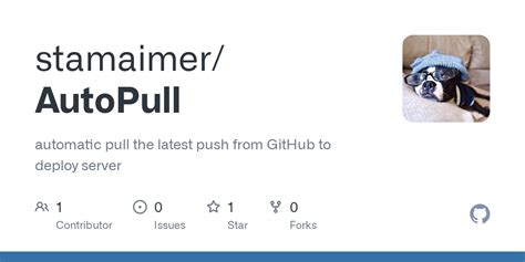 GitHub Stamaimer AutoPull Automatic Pull The Latest Push From GitHub To Deploy Server