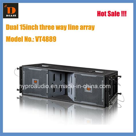 Double 15inch Pro Audio Big Line Array Vt4889 Neo Indoor And Outdoor Of Line Array Line Array
