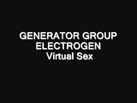 Generator Group Electrogen Virtual Sex Vinyl Discogs