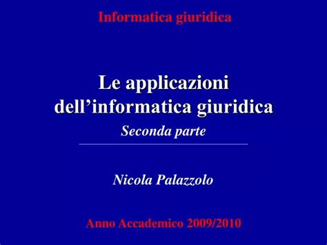 ppt informatica giuridica powerpoint presentation free download id