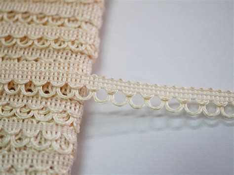 5 Yards Vanilla Loop Trim Cream Loop Trim Wholesale Trim Looped Trim