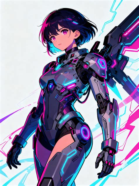 Full Body Anime Girl Drawings Ai Generated Art