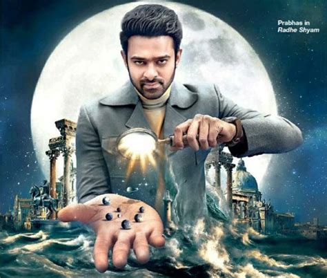 New Poster Of Prabhas Pooja Hegde Starrer Radhe Shyam Released