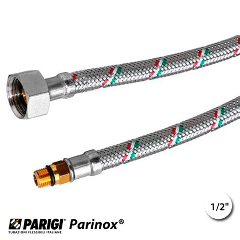 Гибкий шланг для смесителя MOK10 х 1/2" 2.0 м PN10 короткая игла Parigi ...