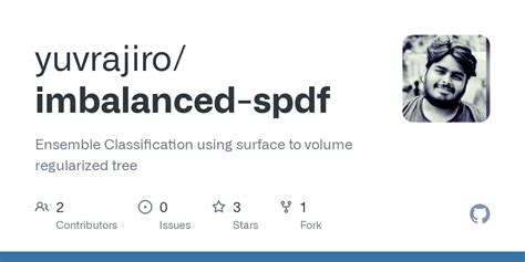 github yuvrajiro imbalanced spdf ensemble classification using