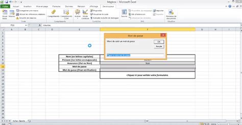 Tuto Les Boîtes De Dialogue En Programmation Dans Excel Avec Excel 2010
