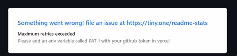 Maximum Retries Exceeded · Issue 2639 · Anuraghazragithub Readme