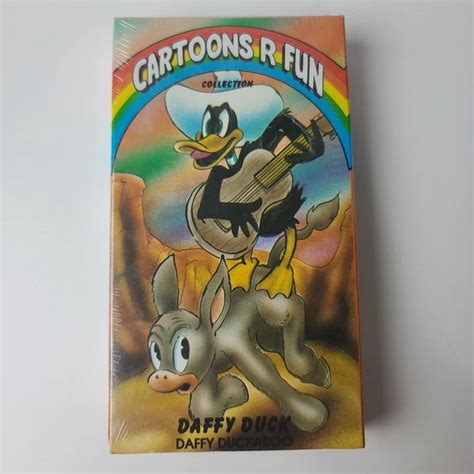 Vintage Daffy Duck Daffy Duckaroo Cartoons Are Fun Vhs £5 59 Picclick Uk