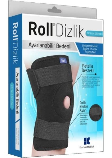Roll Dizlik Patella Destekli Ayarlanabilir Bedenli Fiyatı