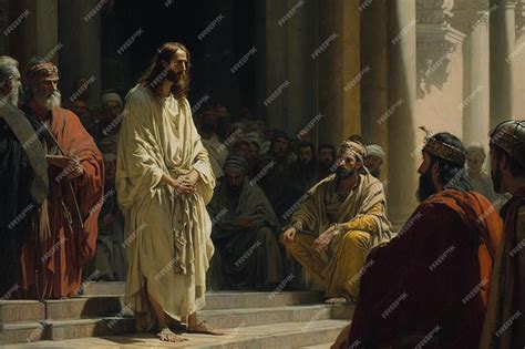 The Trial Of Jesus Before Pontius Pilate Way Of The Cross History From