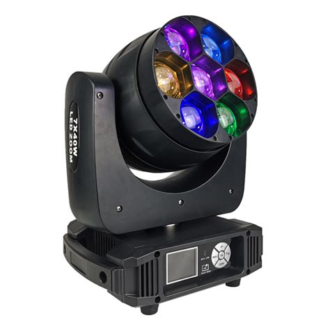 Beam Zoom 7x40w Rgbw Led Small Moving Head Light Disco Stage Light Dmx