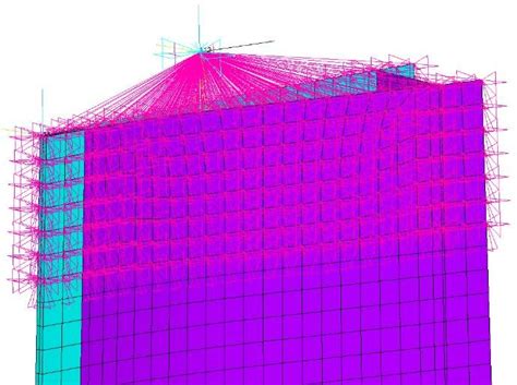 3 1 Finite Element Model Showing Extruded Shell281 Elements Of The