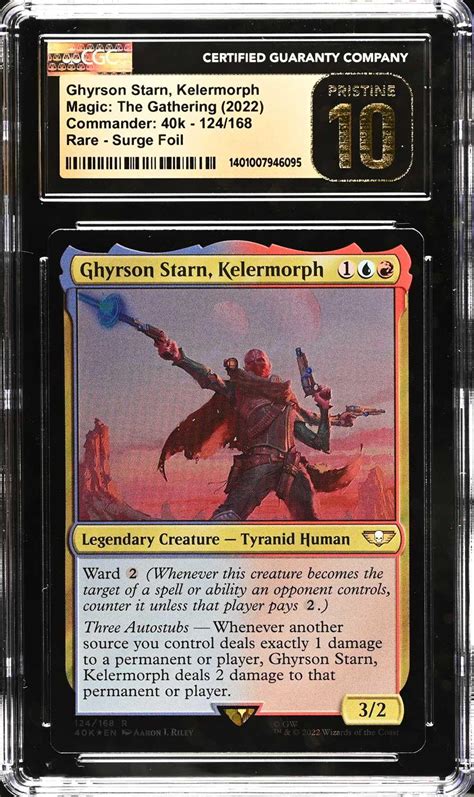 Ghyrson Starn Kelermorph Surge Foil Universes Beyond Warhammer
