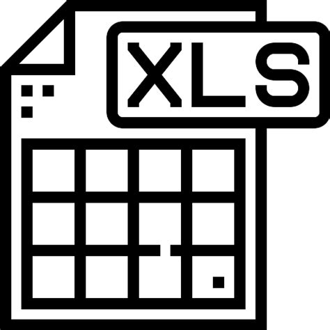 Xls Vector SVG Icon SVG Repo
