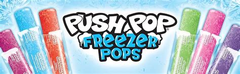 Push Pop Freezer Pops Ice Popsicles Frozen Individually