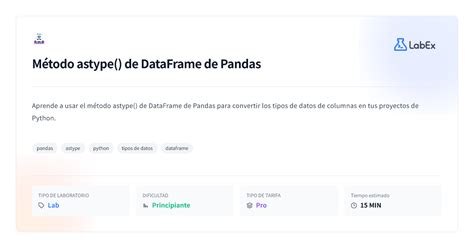 Método Astype De Dataframe De Pandas Convertir Tipos De Datos