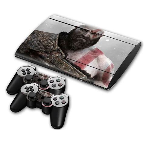 For Ps3 super slim 4000 Console and Controllers stickers for ps3 super ...