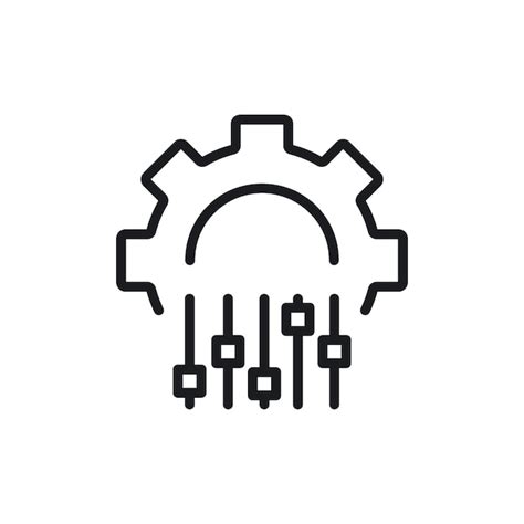 Premium Vector Mass Customization Icon Isolated