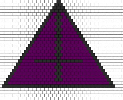 Botdf Inverted Cross Bead Pattern Peyote Bead Patterns Misc Bead Patterns