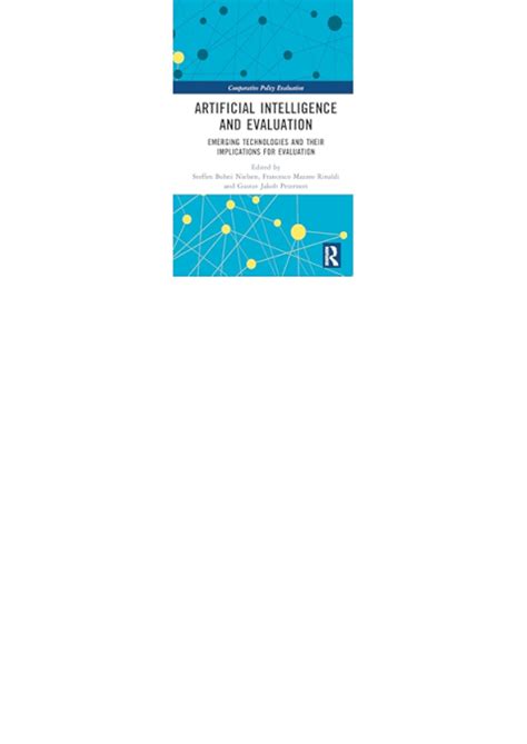 Artificial Intelligence And Evaluation Emerging Technologies And Their