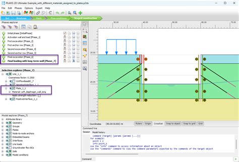 GeoStudio PLAXIS How To Identify The Material Name Of An Object In Output Using Python