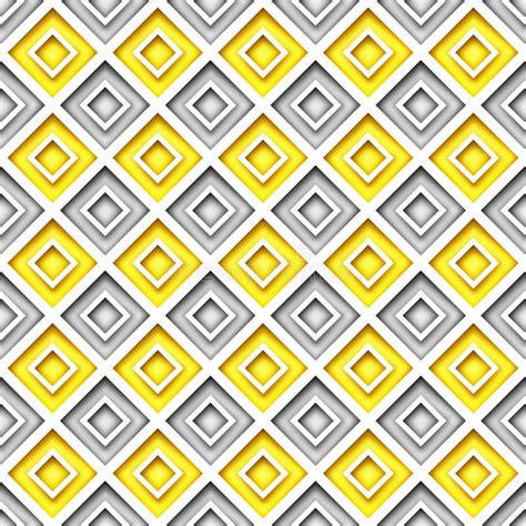 Seamless Colorful Geometric Pattern With Rhombuses Stock Vector Illustration Of Tile Simple