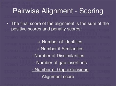 Ppt Pairwise Sequence Alignment Powerpoint Presentation Free Download Id4642944